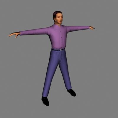 maya human male