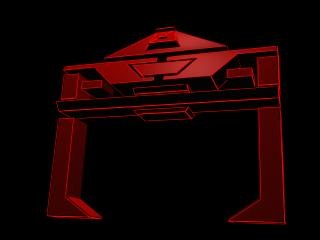 tron recognizer 3d model