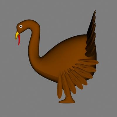 turkey 3d model