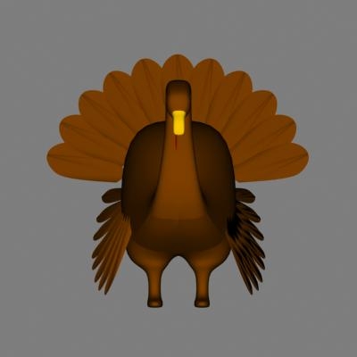 turkey 3d model