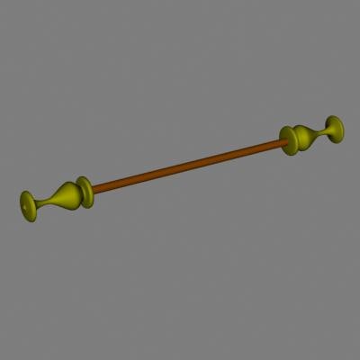 3d stick model