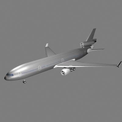 md-11 klm 3d model