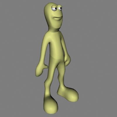 lightwave cartoon character