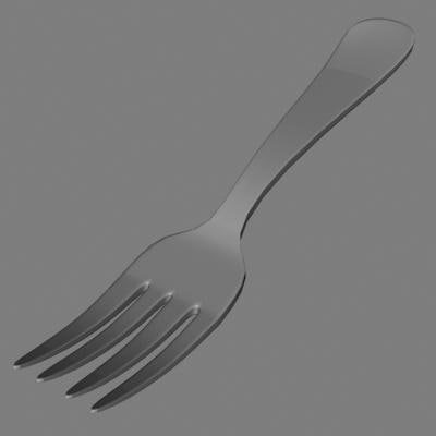 modelo 3d FORK.DXF - TurboSquid 141532