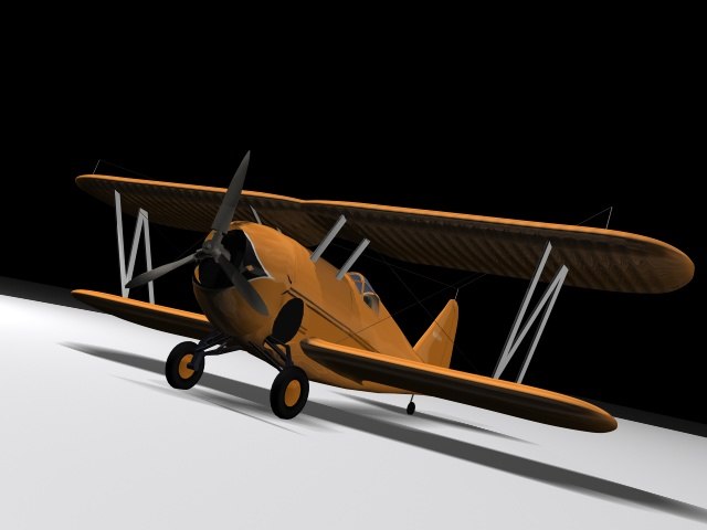 3ds max plane gulfhawk airplanes