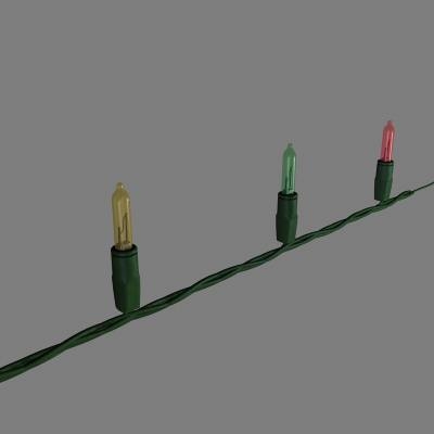 xmas lights holiday 3d model