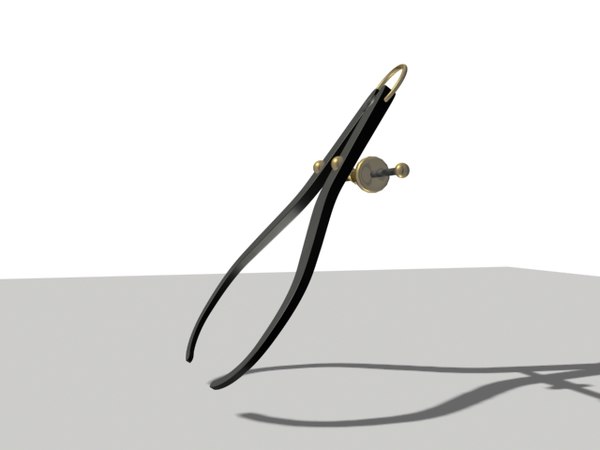 3d model of calipers