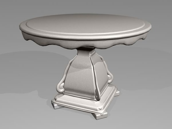 3d model tables