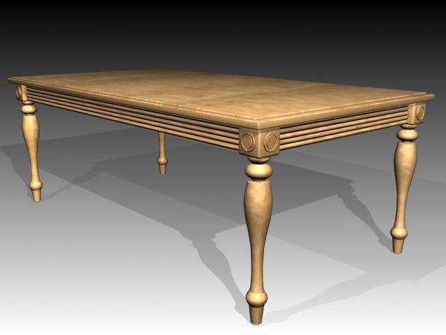3d model tables