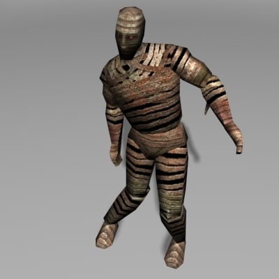 mummy 3d model