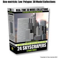 alien skyscrapers 3d model