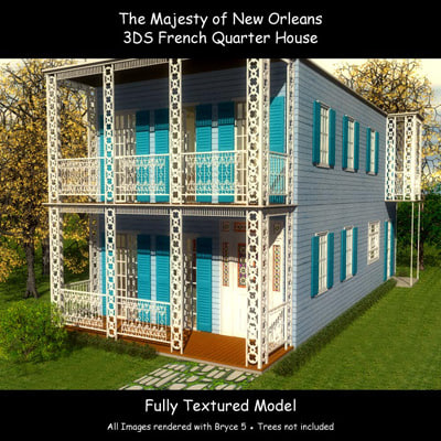3d french house