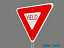 3d model yield sign