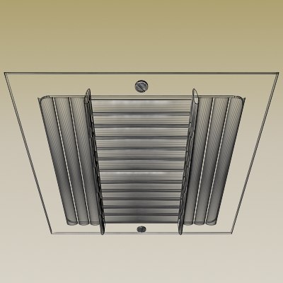 air vent 3d model