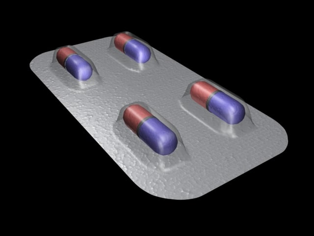 drugs 3d model