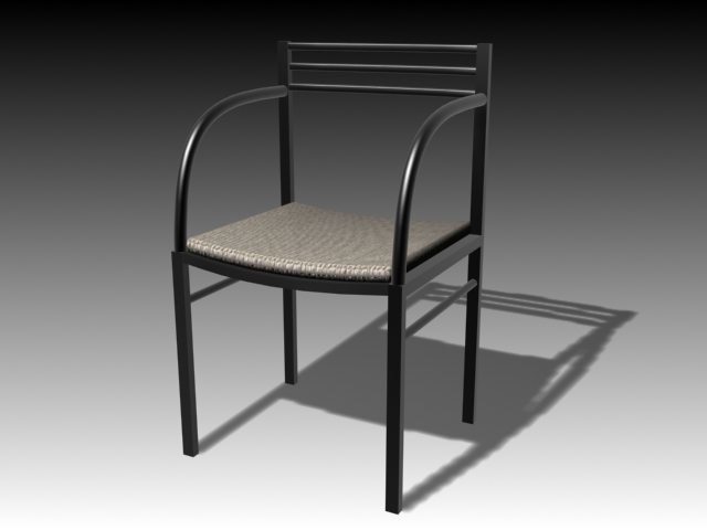 3d chair model