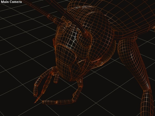 character animation 3d model