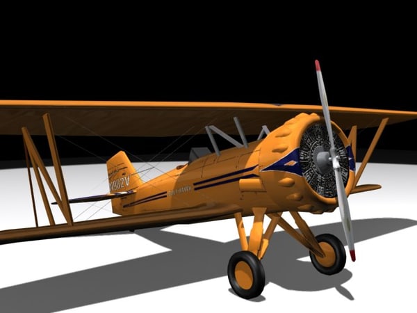 Curtiss P-1 Hawk 3D Studio Modelos para Descargar | TurboSquid