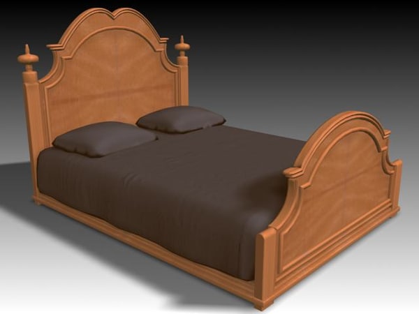 3ds max bed