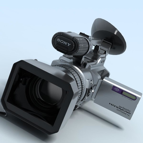 sony vx2000 camcorder 3d max