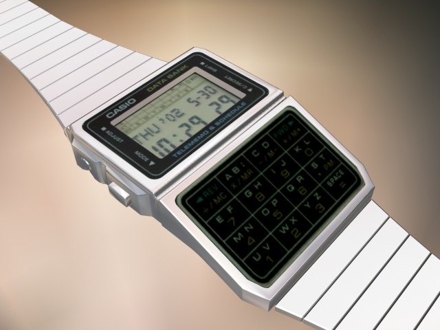 3d watch casio