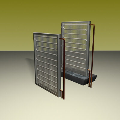 3ds max hot cold coil