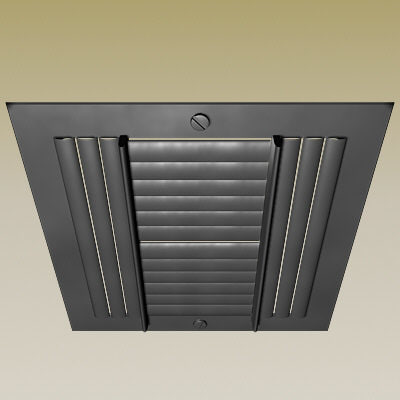 3d air vent model