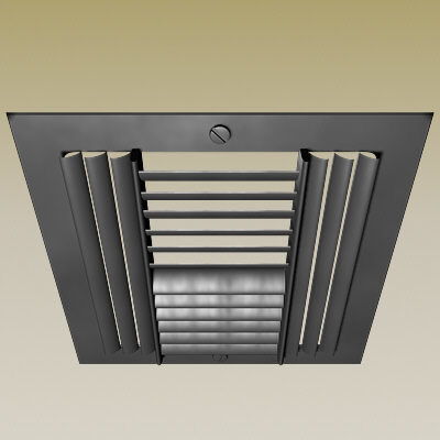 3d air vent model