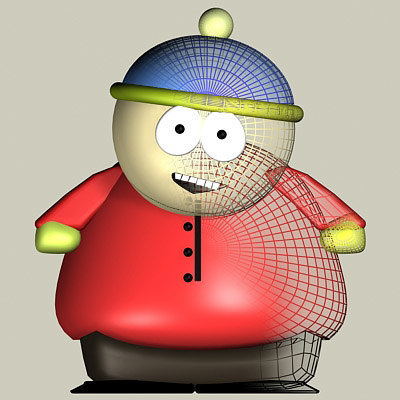 modelo 3d cartman-dxf - TurboSquid 171517