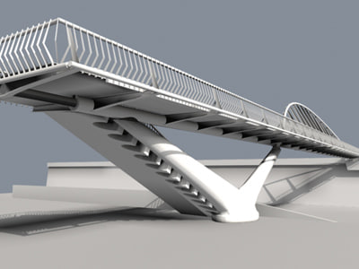 bridge 3d model