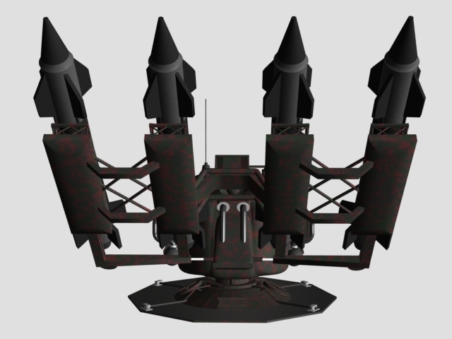 3d model of defence