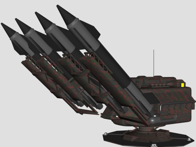 3d model of defence