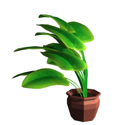3d house plant pot model