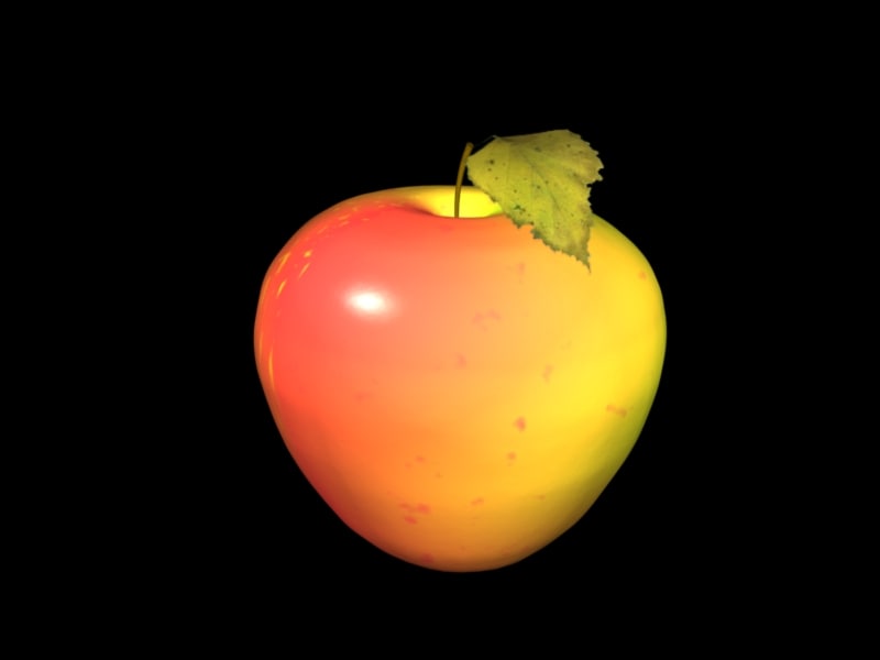 apple 3d model