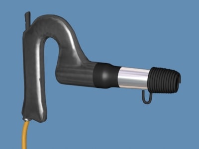 rivet gun pistolgrip longstroke 3d model