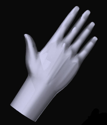 free hand 3d model