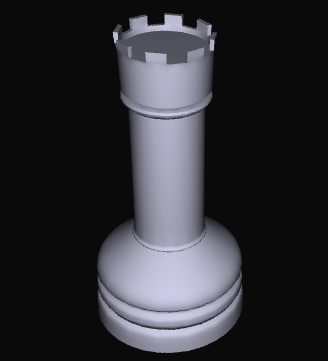 rook 3d model