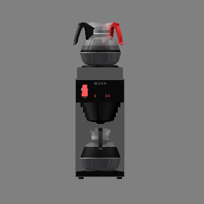 3d bunn coffee maker model