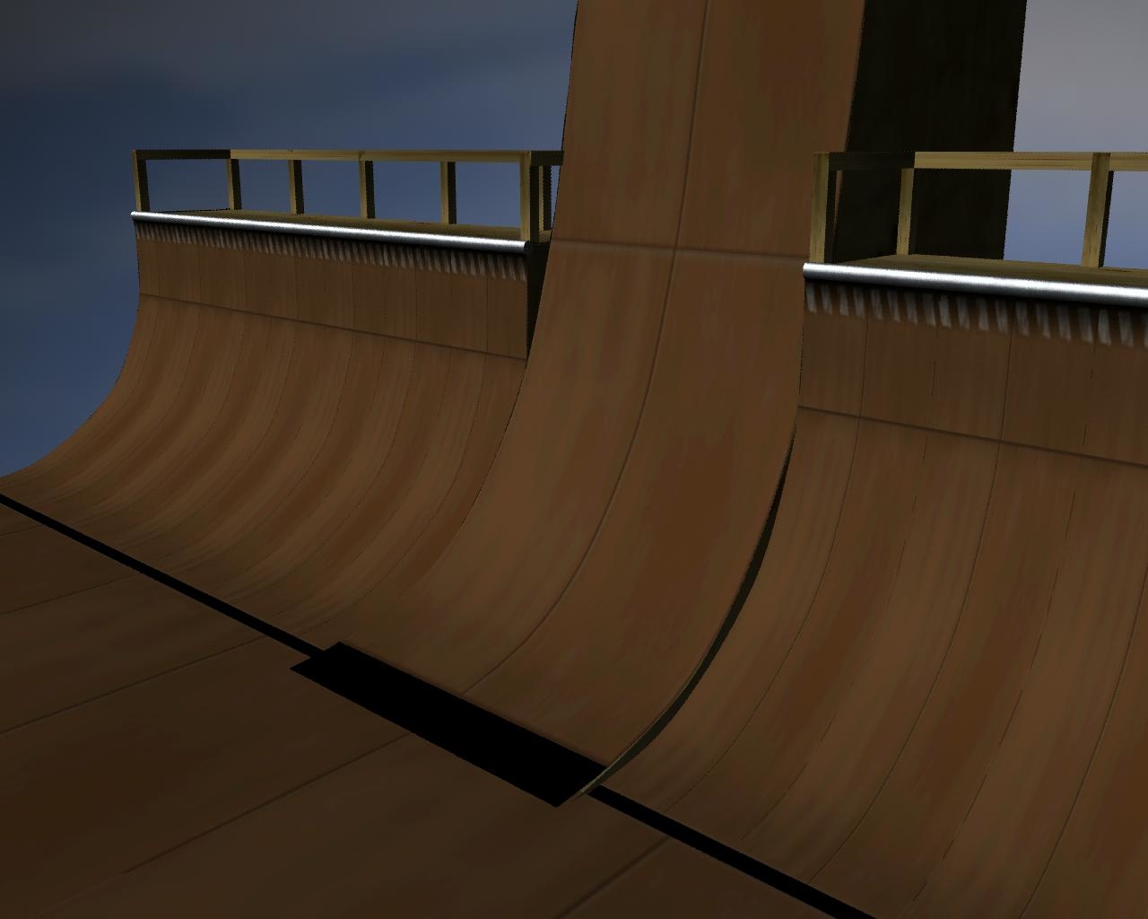 3d halfpipe model
