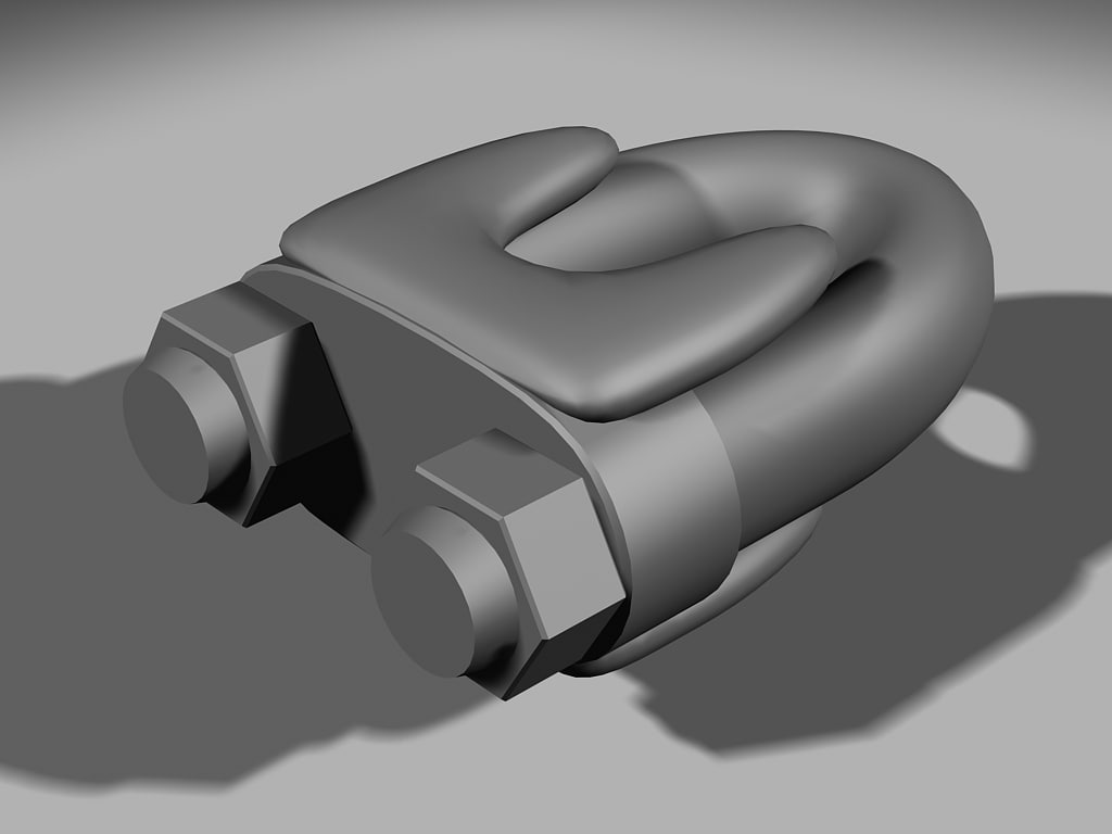 drop forge rope 3d max