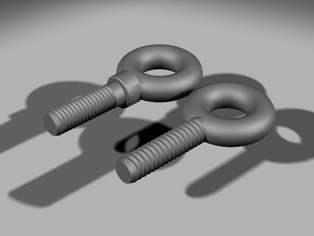 アイボルト3Dモデル - TurboSquid 185825