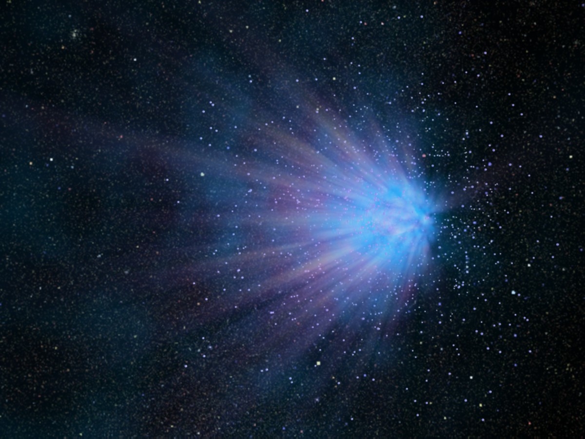 3d model comet meteor