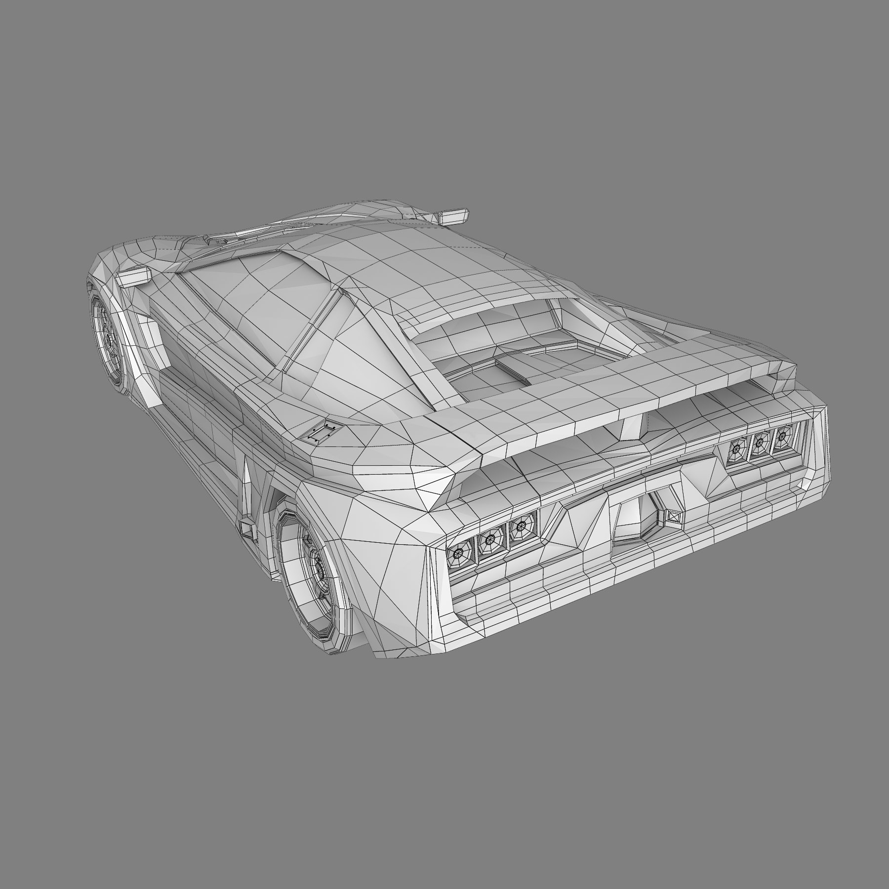 concept car 3d model