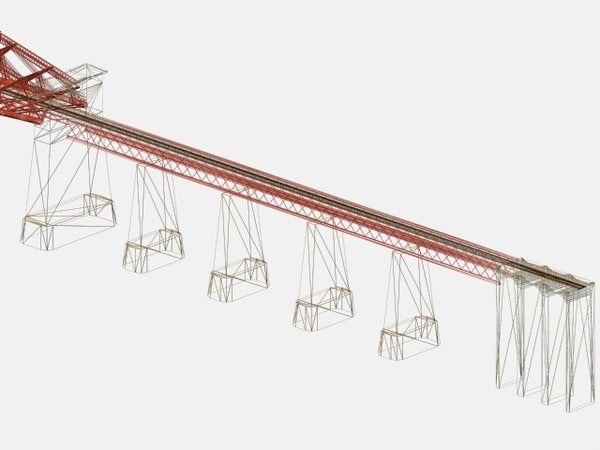 3ds firth forth railway bridge