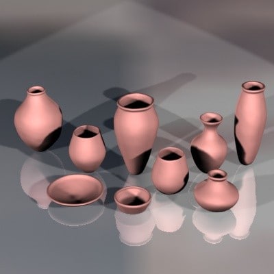 ancient pottery 3d model