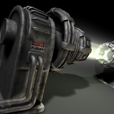 3d model of plasma generator