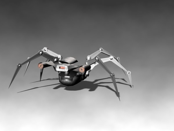 3d mechanical spider