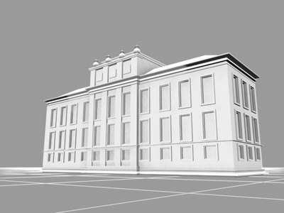 kensington palace london landmarks 3d model