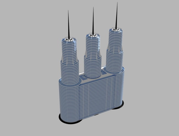 3d model tower