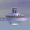 3d spaceship beamship model